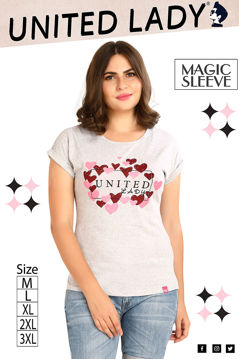 Women Magic Sleeve White - United Lady