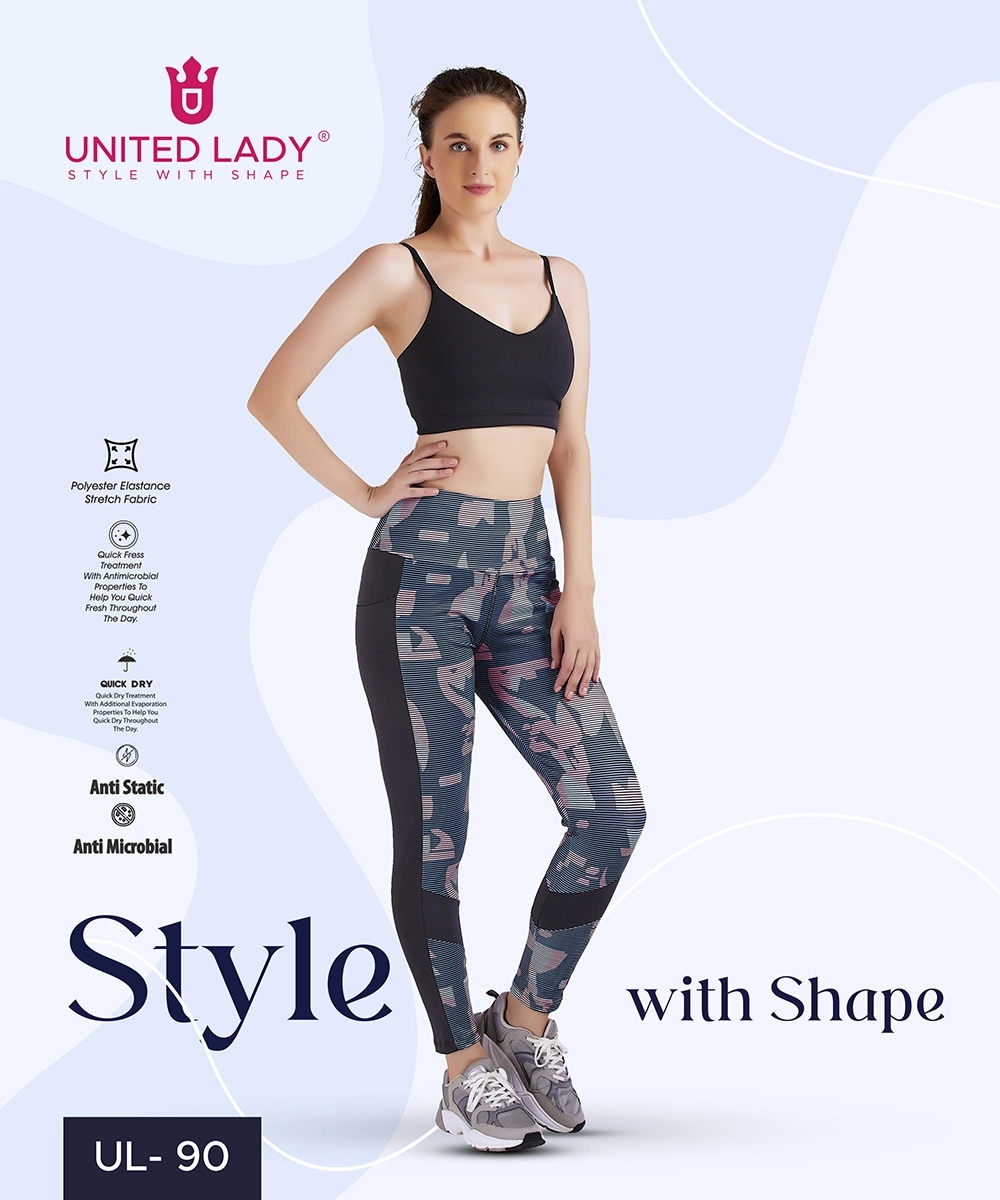 Dry Fit Technology Wicks Sweat & Dries Fast - United Lady