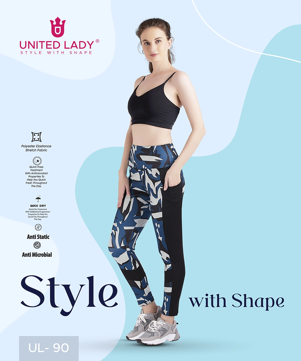 Dry Fit Technology Wicks Sweat & Dries Fast - United Lady